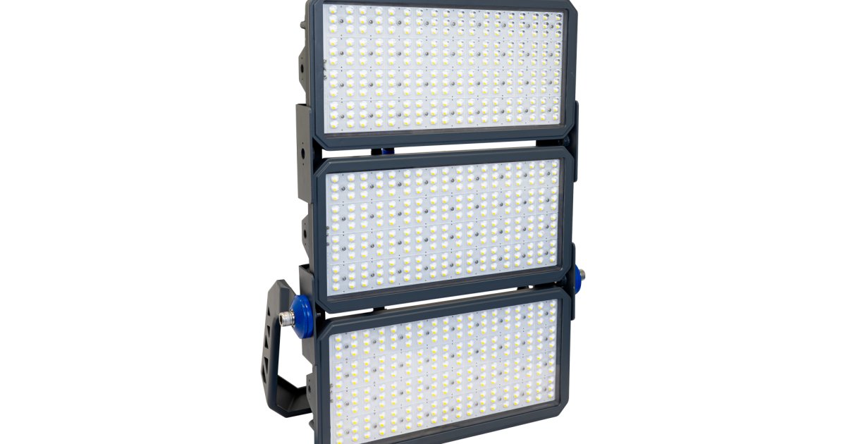 DARWIN floodlights in aluminium alloy from 60000lm up to 195000lm, IP66 ...