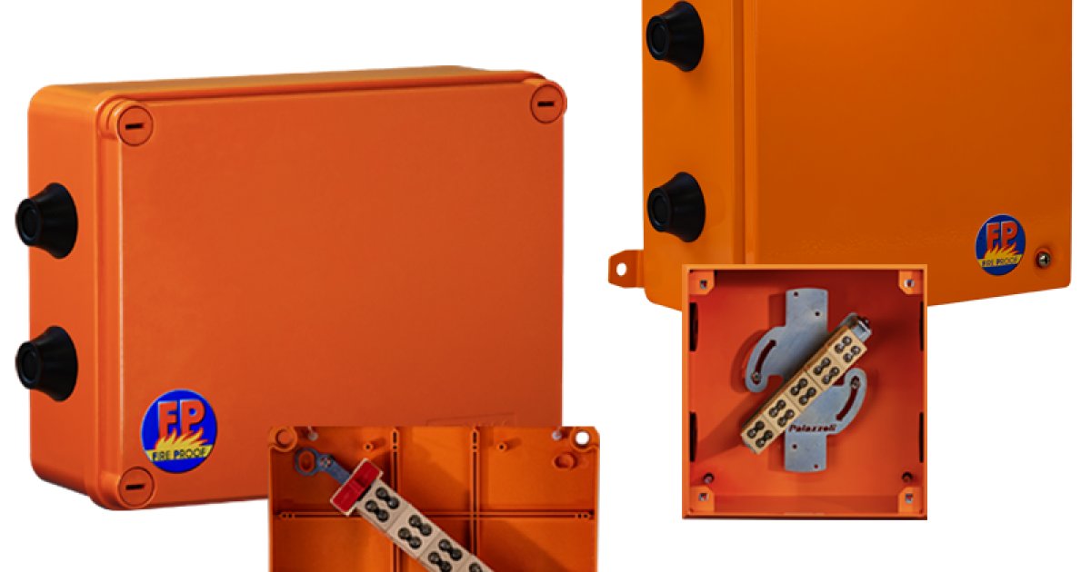 FIREBOX-T54 junction boxes with fire resistant terminal blocks E30 ...