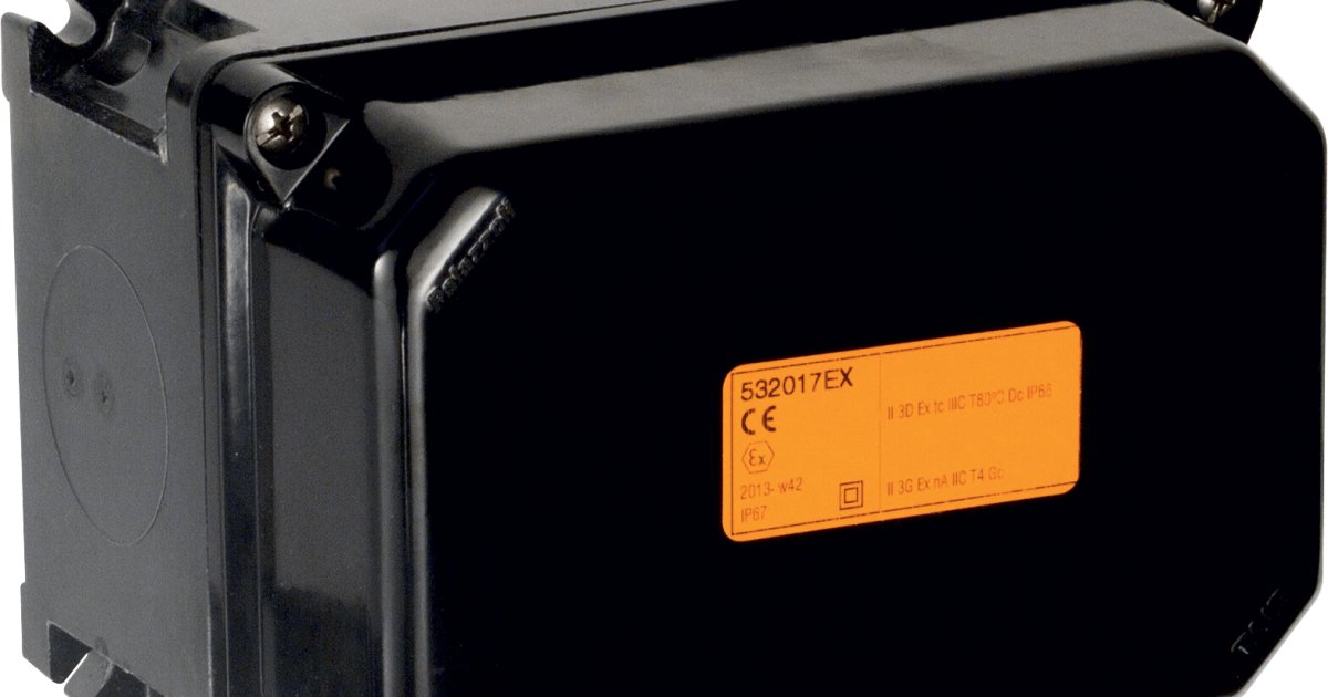 TAIS-EX ATEX boxes in antistatic thermosetting GRP with blind cover ...